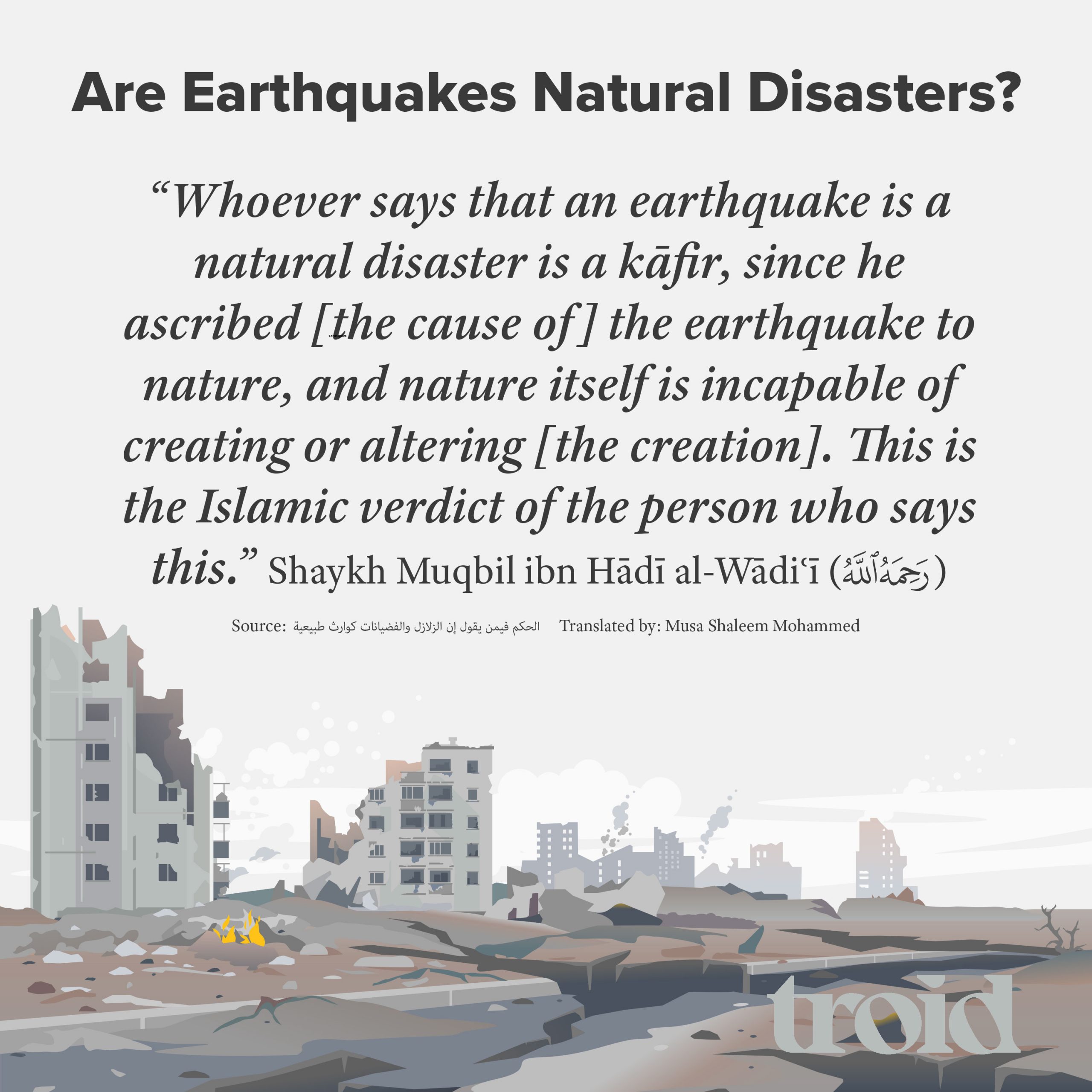 Earthquake Disasters Quotes