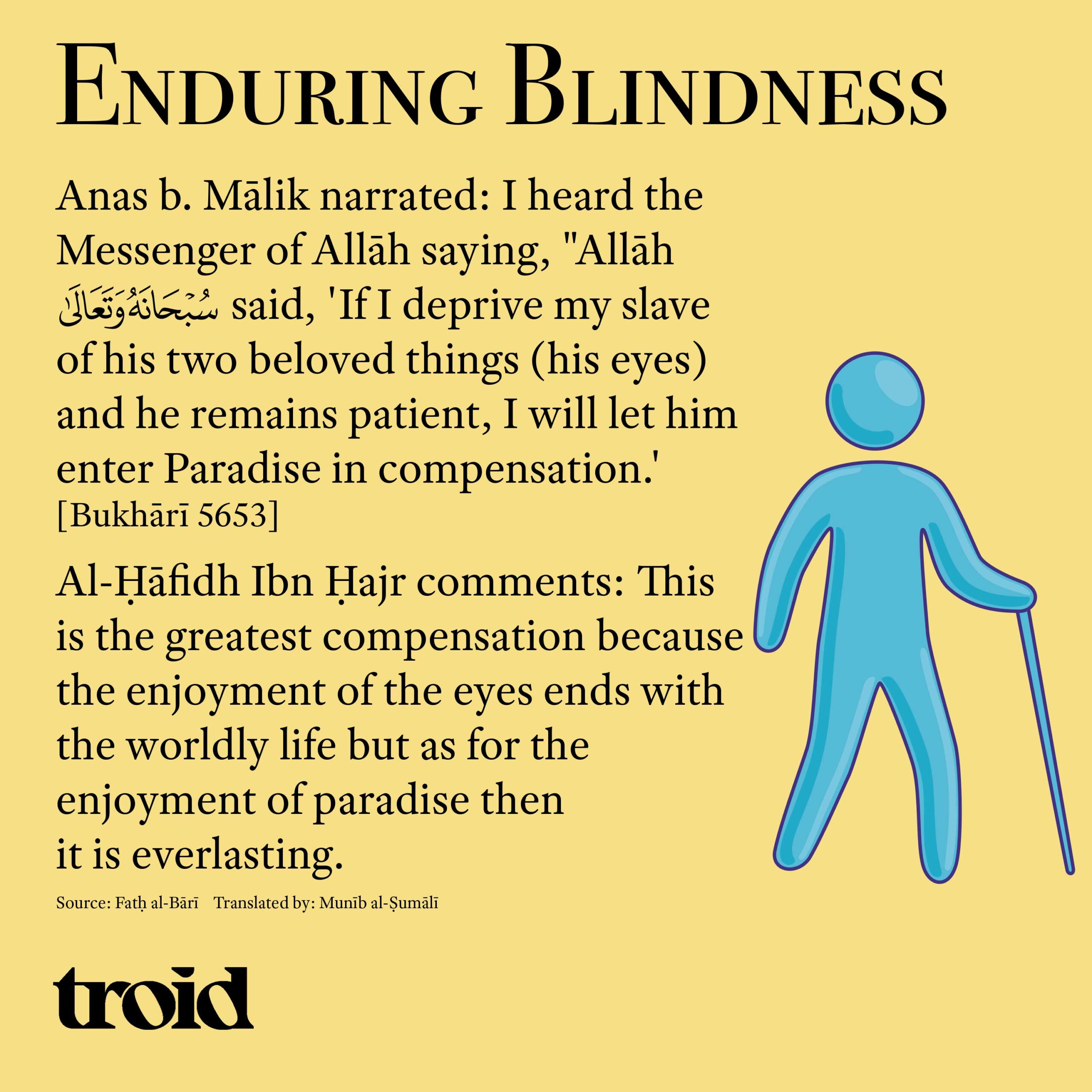 Enduring Blindness - troid.org | Digital Daʿwah